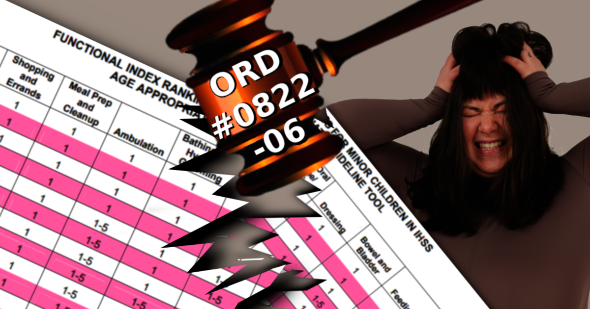 Methods for Determining Nonself-Direction - IHSS Advocates